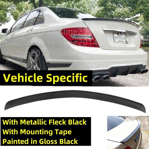 Rear Trunk Spoiler Wing Fit For Mercedes C 250 300 AMG W204 C-Class ...