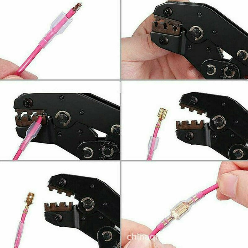 315Pcs Insulated Brass Spade Crimp Connectors Electrical Wire Terminals ...