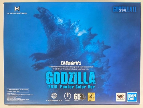 BANDAI S.H.MonsterArts Godzilla 2019 Poster Color Ver Limited Figure ...