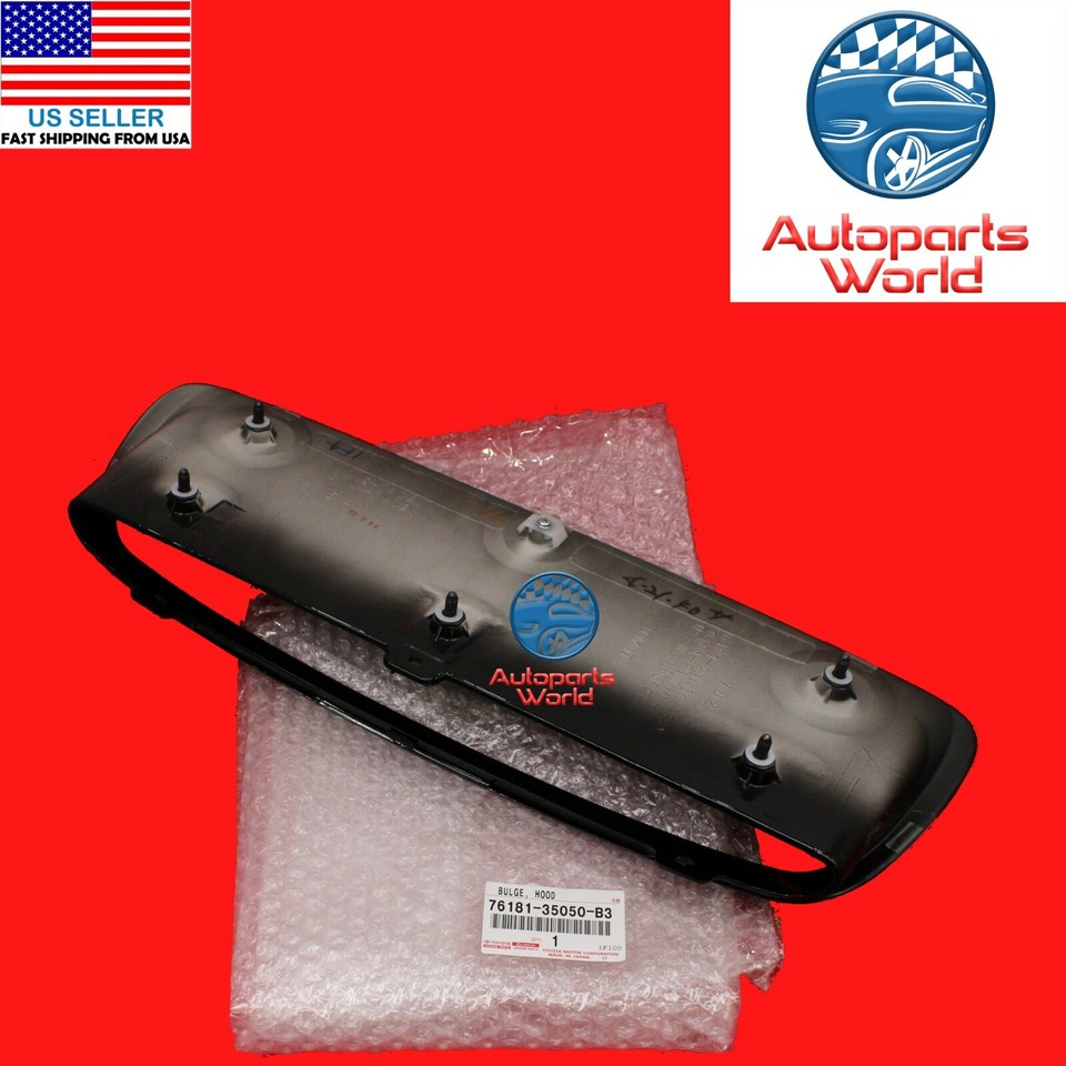 GENUINE OEM TOYOTA 06-09 4RUNNER DARK GRAY 1F4 HOOD BULGE SCOOP 76181 ...