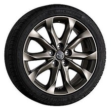 B45b-v3-810 OEM Mazda 3 Alloy 18 Inch Wheel Gunmetal Gray Dealer ...
