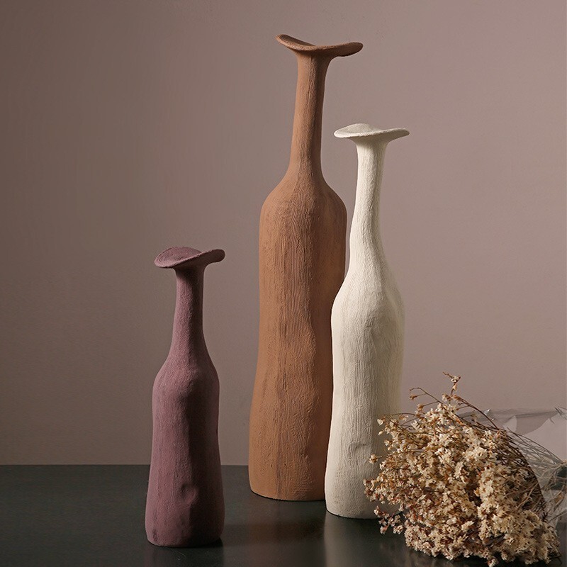 Color Vase Modern Home Decoration Nordic Style Simple Room Decoration ...
