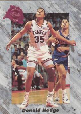 #171 Donald Hodge - Dallas Mavericks - 1991 Classic Four Sport | eBay