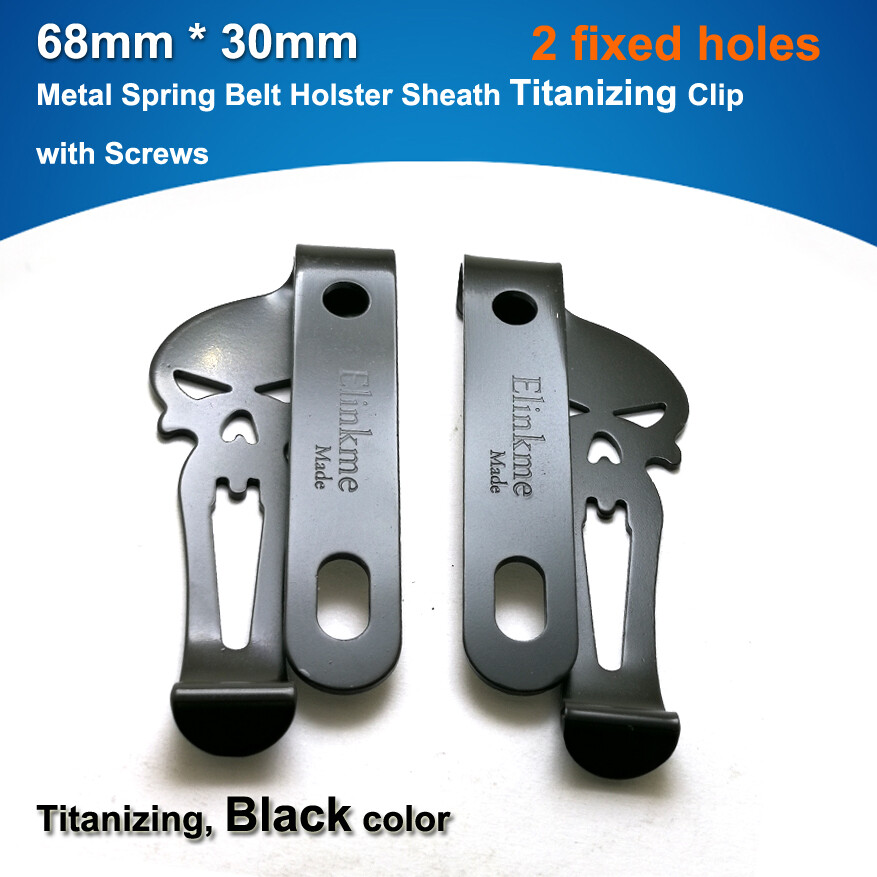 29mm x 68mm Metal Spring Belt Clip Kydex Sheath IWB OWB Holster Belt ...