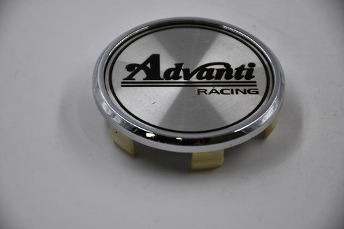 Advanti Racing Chrome w/ Black Lettering Wheel Center Cap Hub Cap C-C43 ...