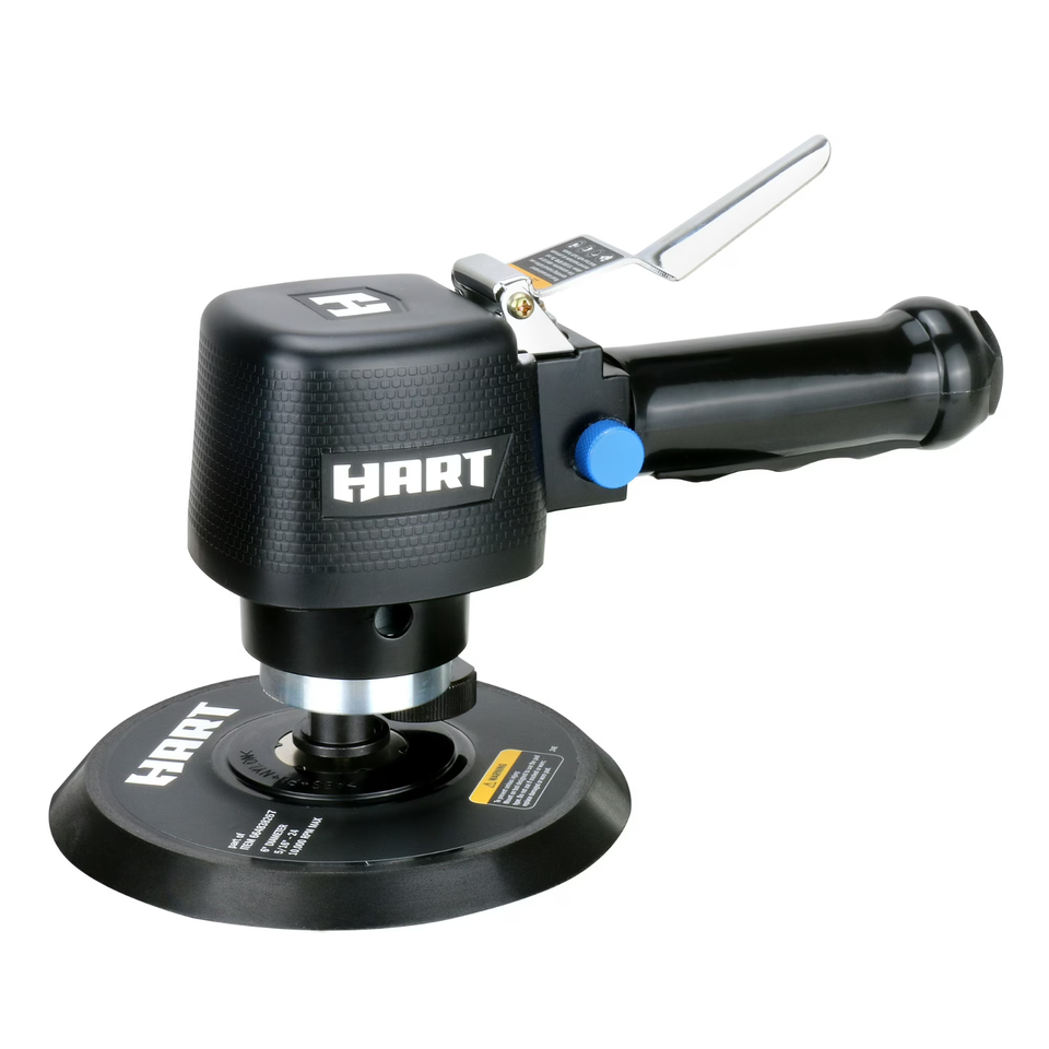 HART 6" Dual Action Air Sander Disk Sander Black 6 in Wheel Diameter | eBay