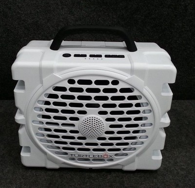 TURTLEBOX TB-GRAN-G1-WHT-1 Grande Waterproof Bluetooth Portable Speaker ...