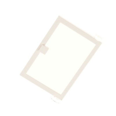 1X Lego Door Leaf 1X4X5 Right Cream White Transparent White Disc House ...