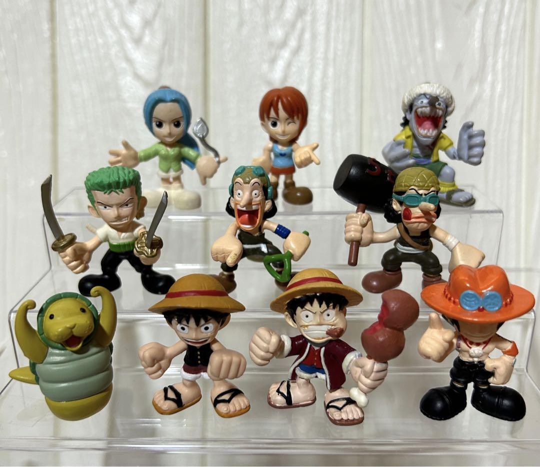 ONE PIECE Mini Figure ichiban kuji Anime Goods lot of 11 Set sale Luffy ...