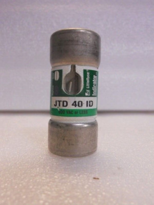 New Littelfuse JTD 40 ID Indicator 40 Amp 600V Fuse LPJ-40SP Class | eBay
