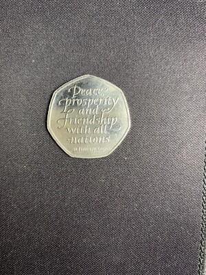 50p coin 2020 peace prosperity | eBay UK