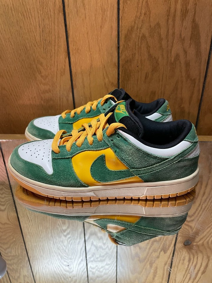 2004 NIKE DUNK LOW PRO SB BUCK CLASSIC GREEN SIZE 8.5 | eBay