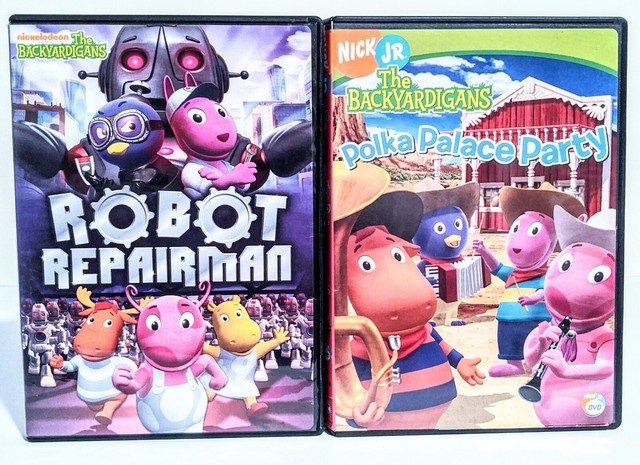 Nick Jr. The Backyardigans Polka Palace Party & Robot Repairman 2 DVDs ...