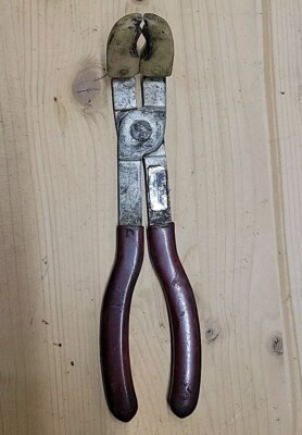 Blue Point GA-239 7" Red Handle Spark Plug Boot Puller Pliers - Made in ...