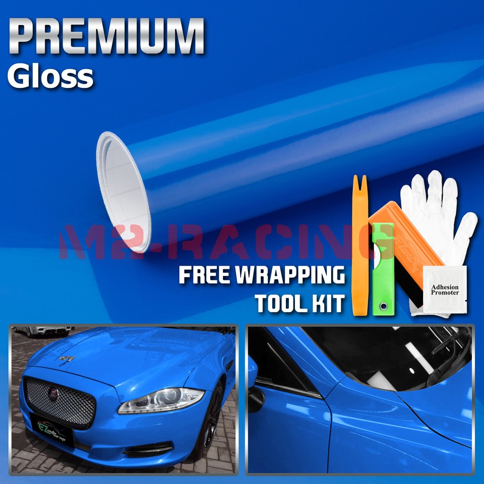 Gloss Glossy Vinyl Car Laptop Auto Wrap Sticker Decal Bubble Free Air ...
