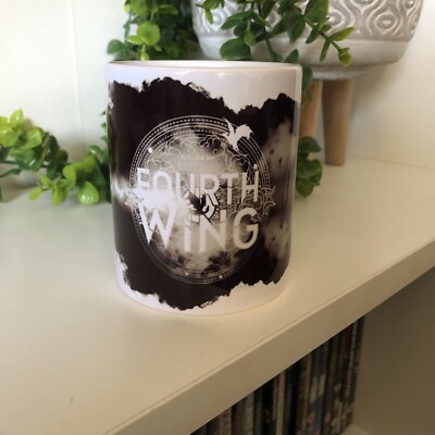 Fourth Wing Mug, reading gift, fantasy romance, dragon rider | eBay UK
