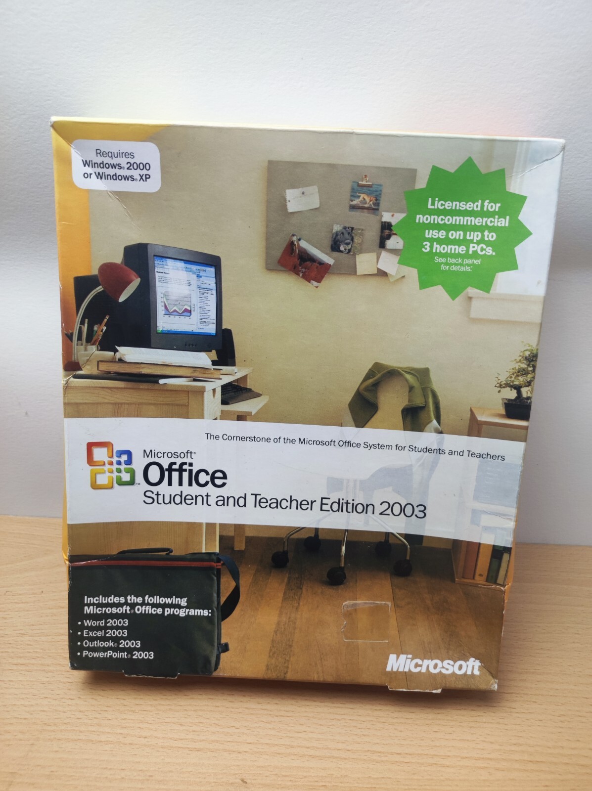 Genuine Microsoft Office 2003 Student & Teacher With Product Key in Vgc ...