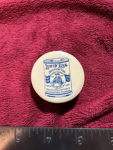 Vintage Celluloid Tape Measure, Lewis' Lye Soap from Pennsylvania Salt ...