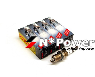 BOSCH DOUBLE PLATINUM SPARK PLUG FOR VOLVO S80 P23 08.03 - 07.06 2.5 ...