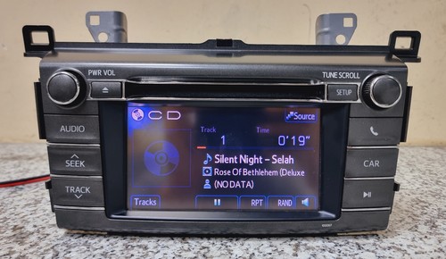 2013-2015 Toyota Rav4 Radio CD Info Affichage 86140-42010 OEM Di | eBay