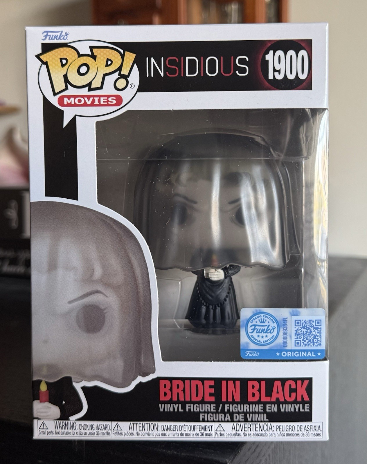 Funko Pop Movies: BRIDE IN BLACK #1900 (Insidious Series) Gamestop ...