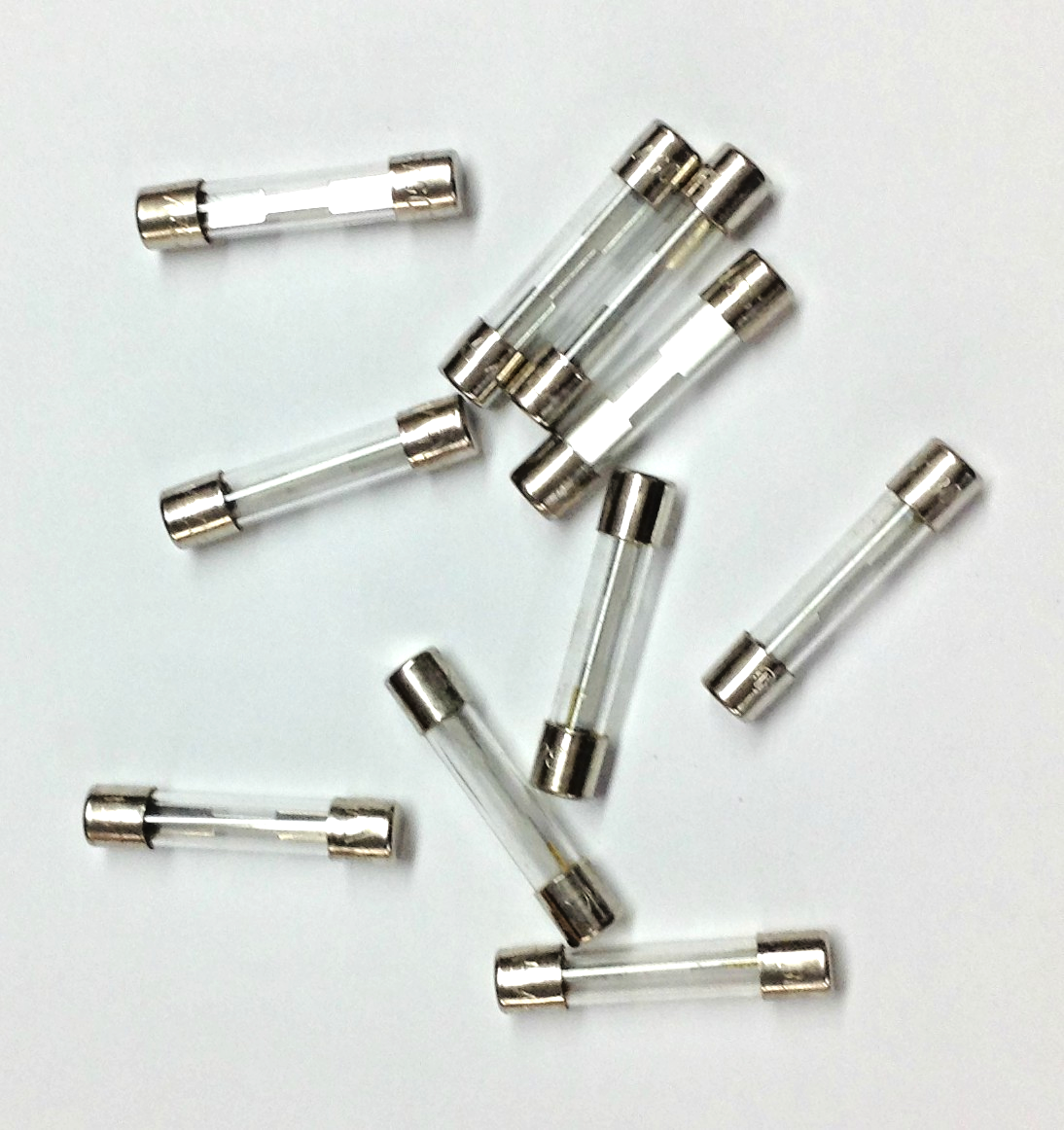 Lot of (10) Chieftain AGC30 30 Amp 32V Fast Blow Cylinder GLASS FUSES ...