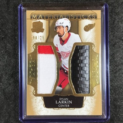 2023-24 The Cup Hockey DYLAN LARKIN Materialisticks Patch Stick Relic 8 ...