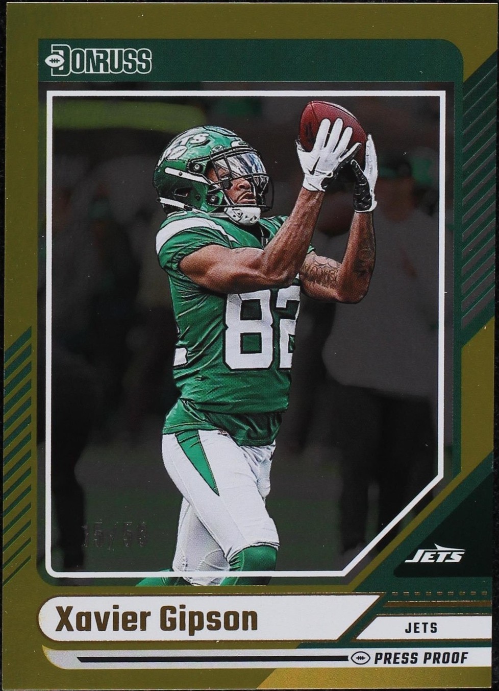 2024 Panini Donruss - Xavier Gipson #168 Gold Press Proof /50 for sale online | eBay