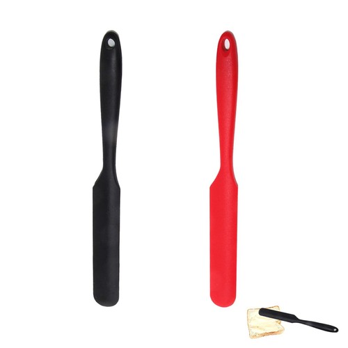 Jar Spatula, Silicone Jar Scraper with Long Handle (2Pcs) 734942421073 ...