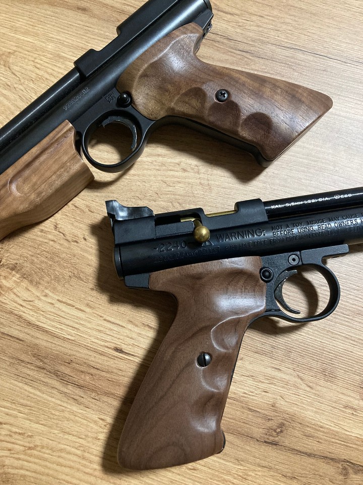 Griffschalen Griffe Holz für Crosman 1322 1377 2220 2240 2300 2400 ...