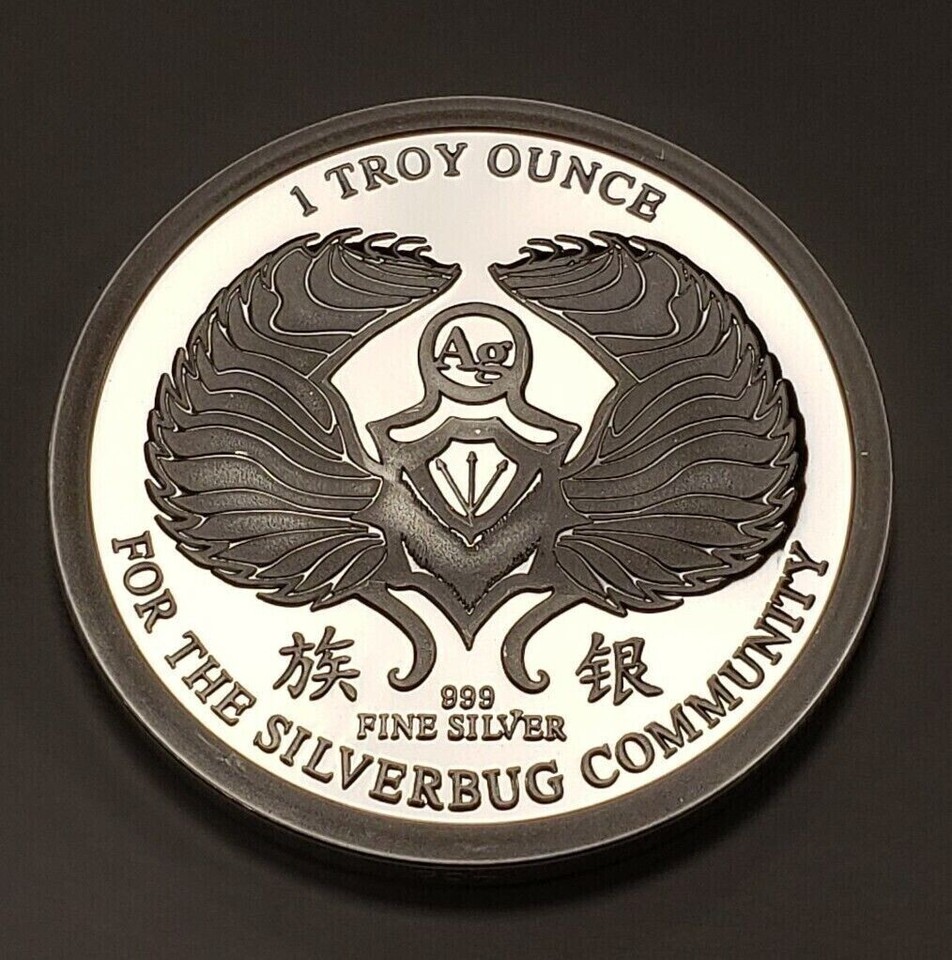 2015 Silverbug Community Fairy Archer Proof-Like 1 oz .999 Silver Round ...
