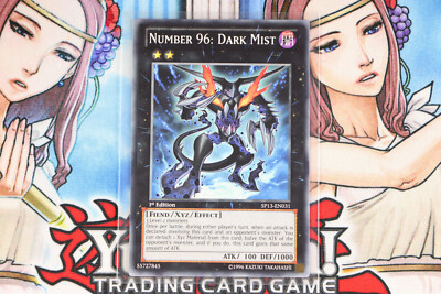 Yugioh Number 96: Dark Mist SP13-EN031 1st Edition Common | eBay