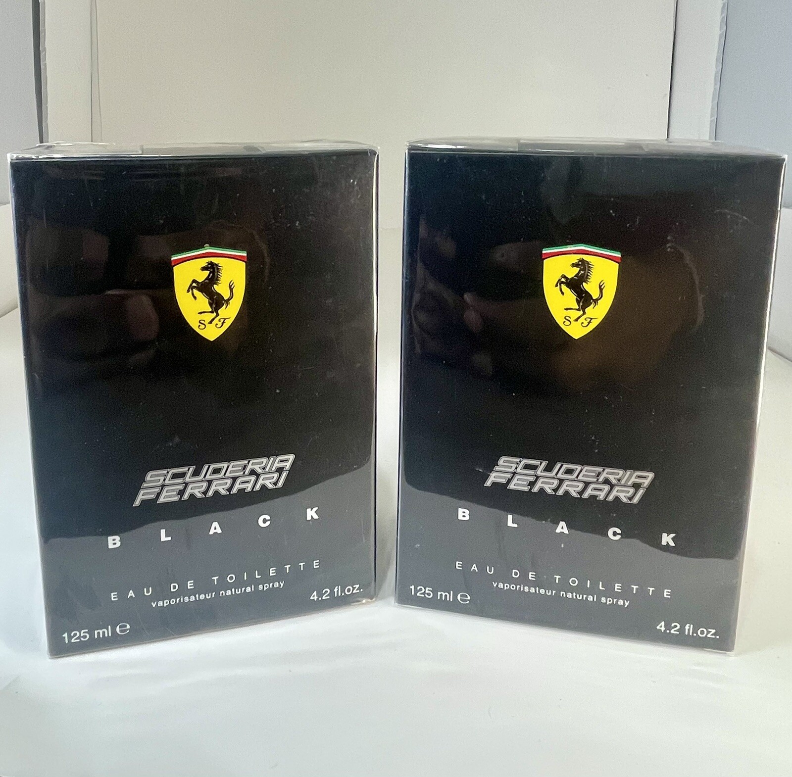Scuderia Ferrari Black by Ferrari for Men 4.2 oz EDT Spray OLDER ...