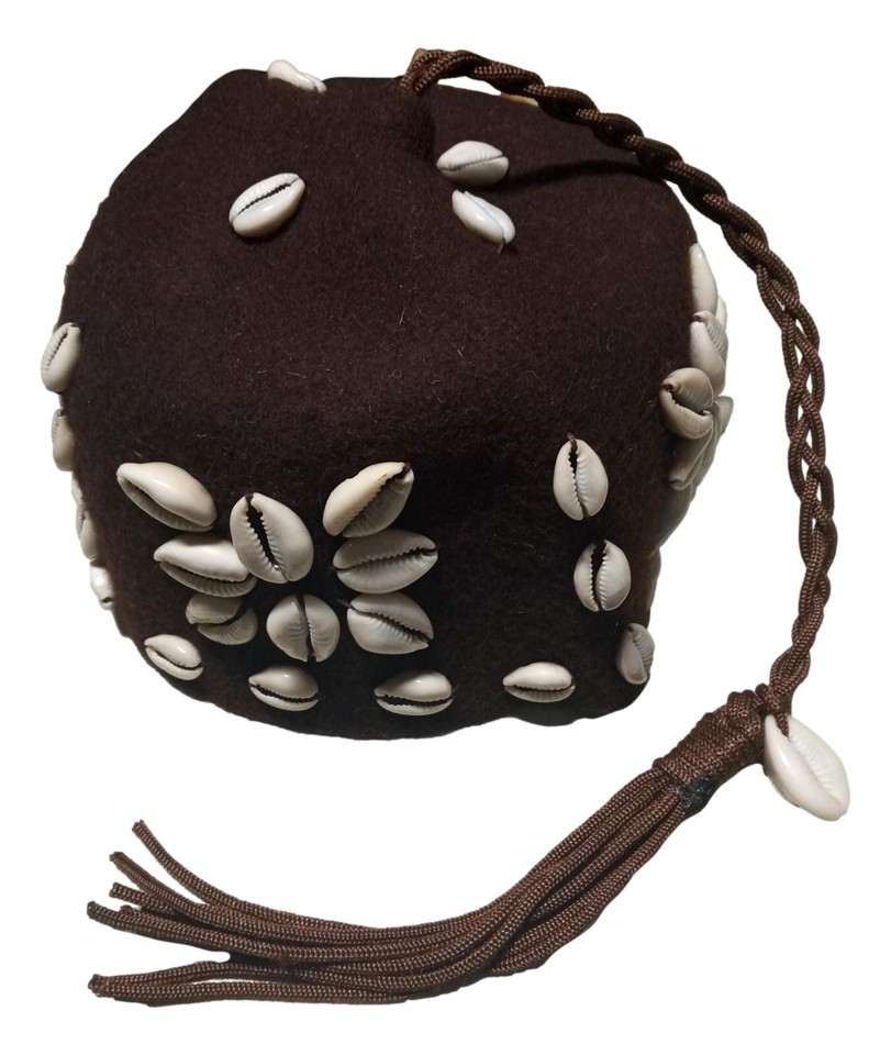 African Gnawa Handcrafted Moroccan Gnaoua Traditional Hat Headgear with ...