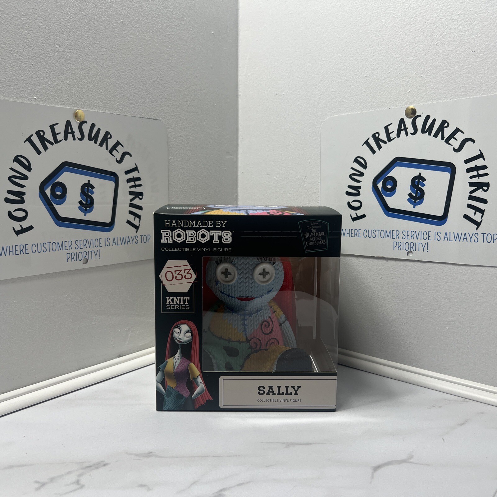 Nightmare Before Christmas Sally Handmade by Robots Figure Knit Series ...