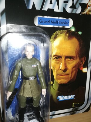 Star Wars Vintage Collection TVC Grand Moff Tarkin + Mouse Droid figure ...