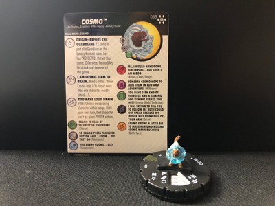 Heroclix Avengers Infinity Set Cosmo #039 Super Rare Legacy Figure | eBay