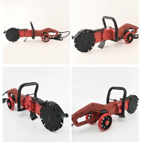 Twin-piece High Power Concrete Floor Grooving Machine Pavement ...