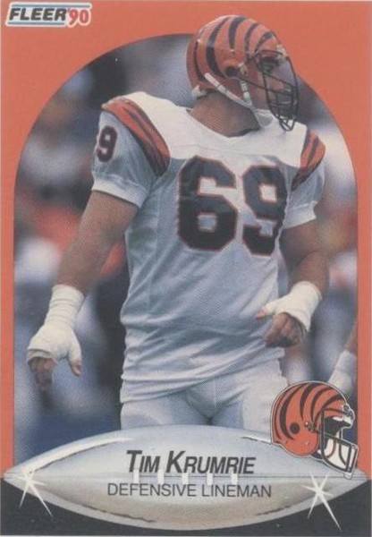1990 Fleer - #218 Tim Krumrie for sale online | eBay