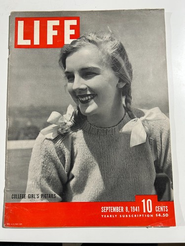 Life Magazine - 1941 College Girl's Stalin Kremlin Profile Ann Miller ...