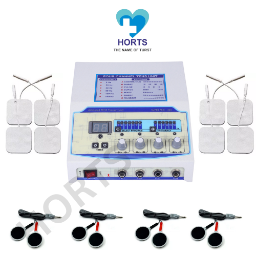 Prof. Home use 4 Channel Electrotherapy Physical Ultrasound Therapy ...