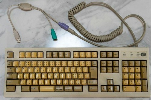 IBM Japanese Keyboard 5576-B01 Membrane Keyboard Tested Working Used ...