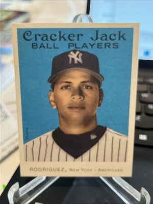 2004 Topps Cracker Jack Mini Blue #NNO Alex Rodriguez Yankees | eBay