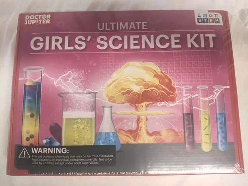 Doctor Jupiter Ultimate Girls Science Experiment Kit for Kids, 135 ...