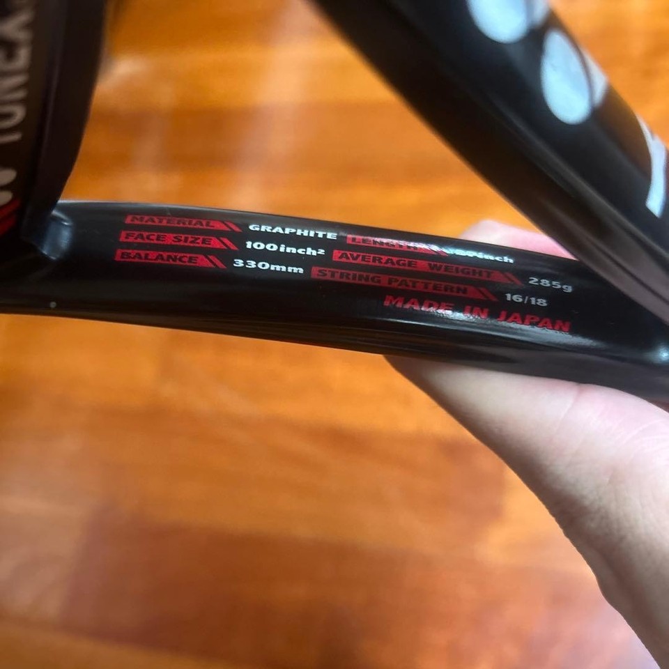 YONEX VCORE X Tennis Racket 100 sq in Graphite Used, Excellent ...