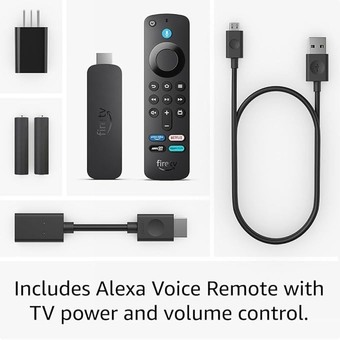 Amazon Fire TV Stick 4K Firestick | Ultra HD | Wi-Fi 6 | Alexa Voice ...