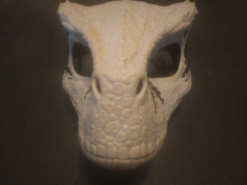 Jurassic World Epic Evolution Chaos Theory Atrociraptor Dinosaur Mask ...