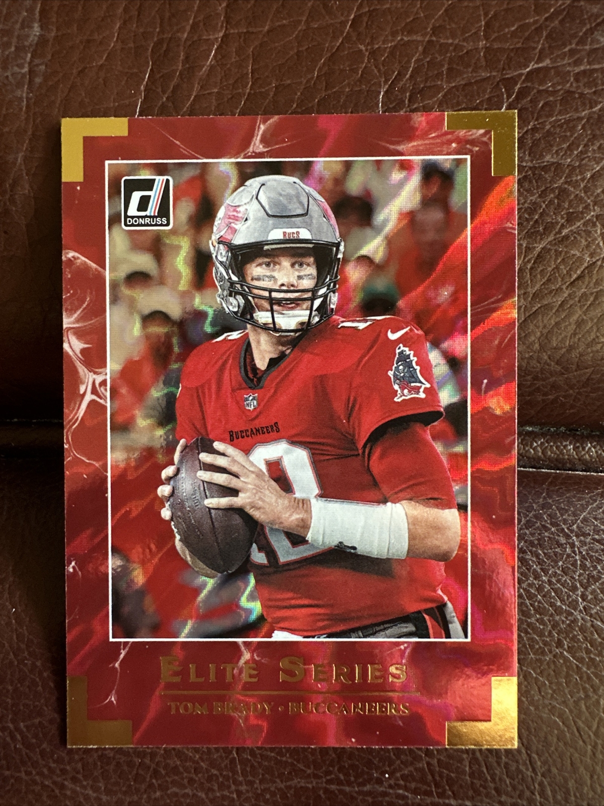 2020 Panini Donruss Elite Series Football Tom Brady Bucs Card #ES-TB ...