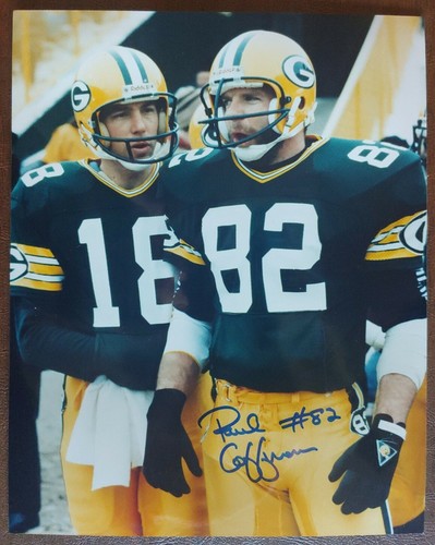 PAUL COFFMAN #83 GREEN BAY PACKERS SIGNED 8X10 AUTO 3X PRO BOWL | eBay