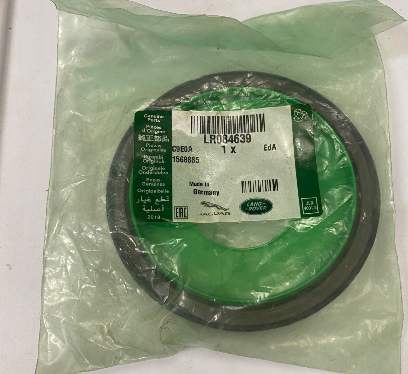 LR Discovery Sport L550 Rear Engine Crankshaft Seal LR084639 OEM for ...